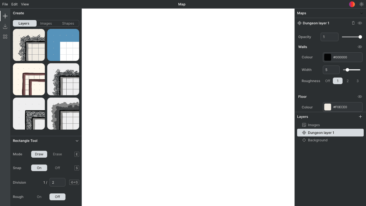 Free D&D Map Maker | Dungeon Scrawl
